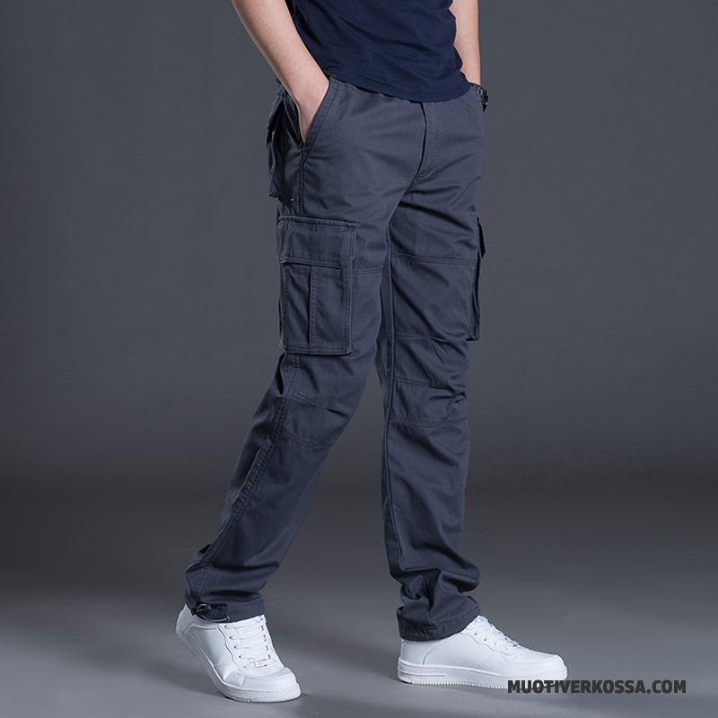 Spodnie Cargo Męskie Duży Rozmiar Szerokie Outdoor Wiosna Modna Marka ...