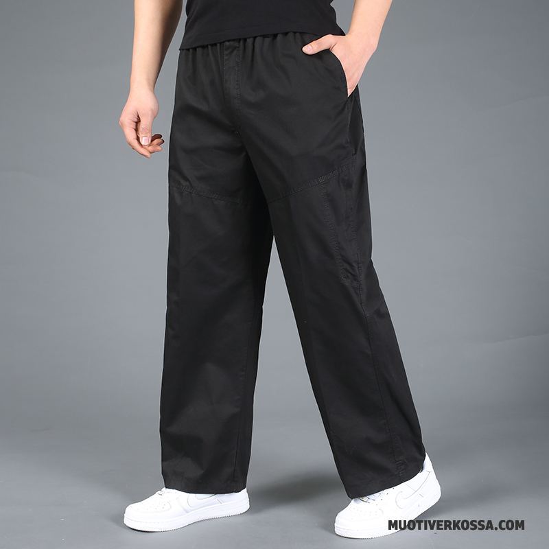 Spodnie Cargo Męskie Duży Rozmiar Sportowe Bawełna Cienkie Casualowe ...